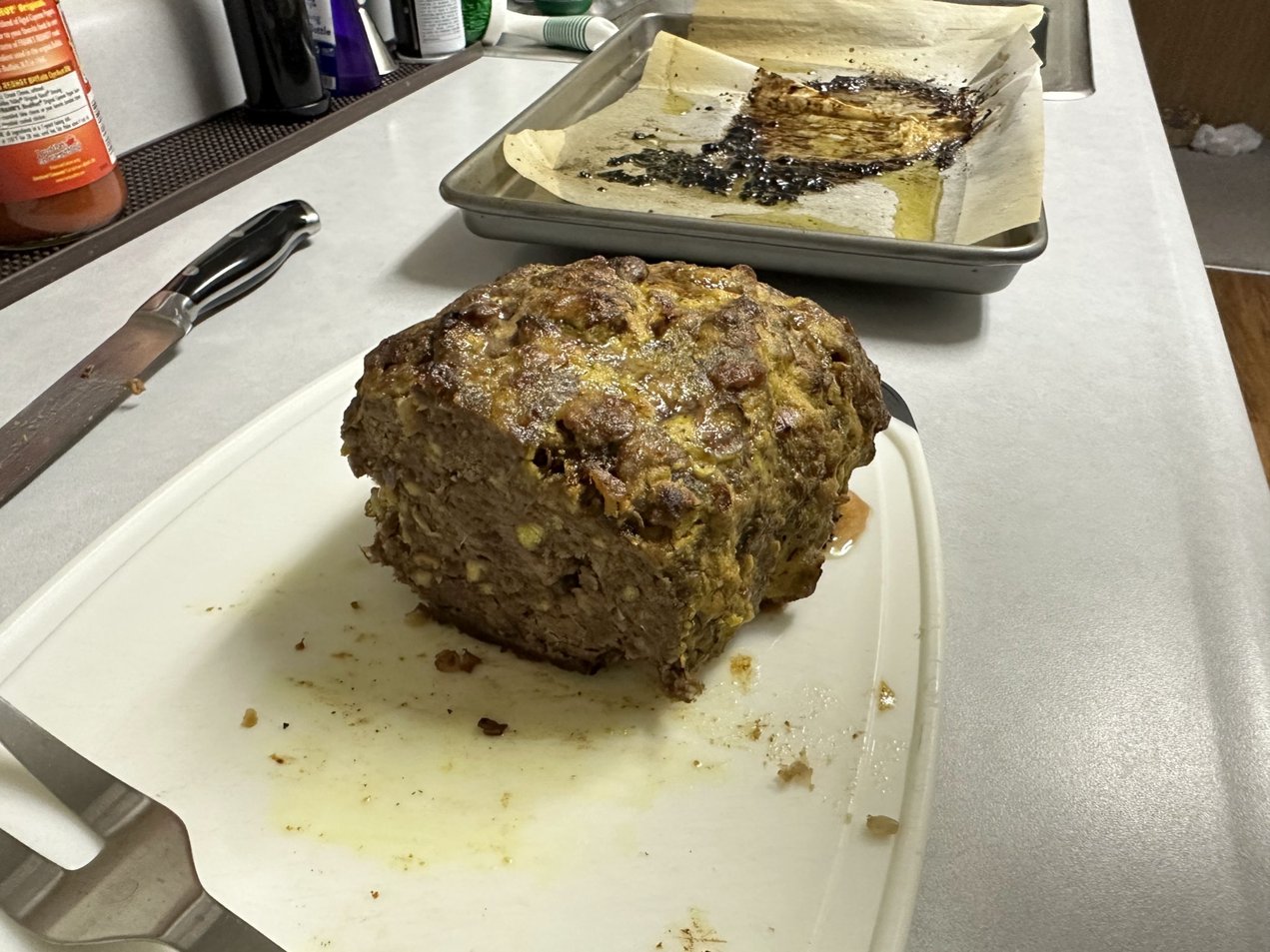 Honey Mustard Meatloaf – Platefuls of Flavors